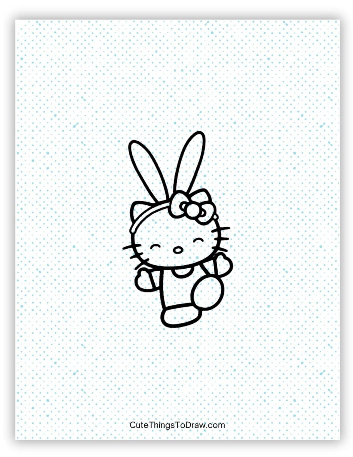 51 Cute Hello Kitty Drawing Ideas - Cute Things to Draw