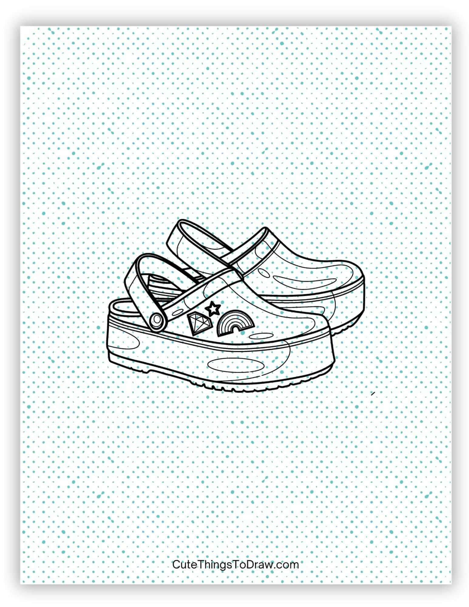 37 Cute Shoe Drawing Ideas - Cute Things to Draw