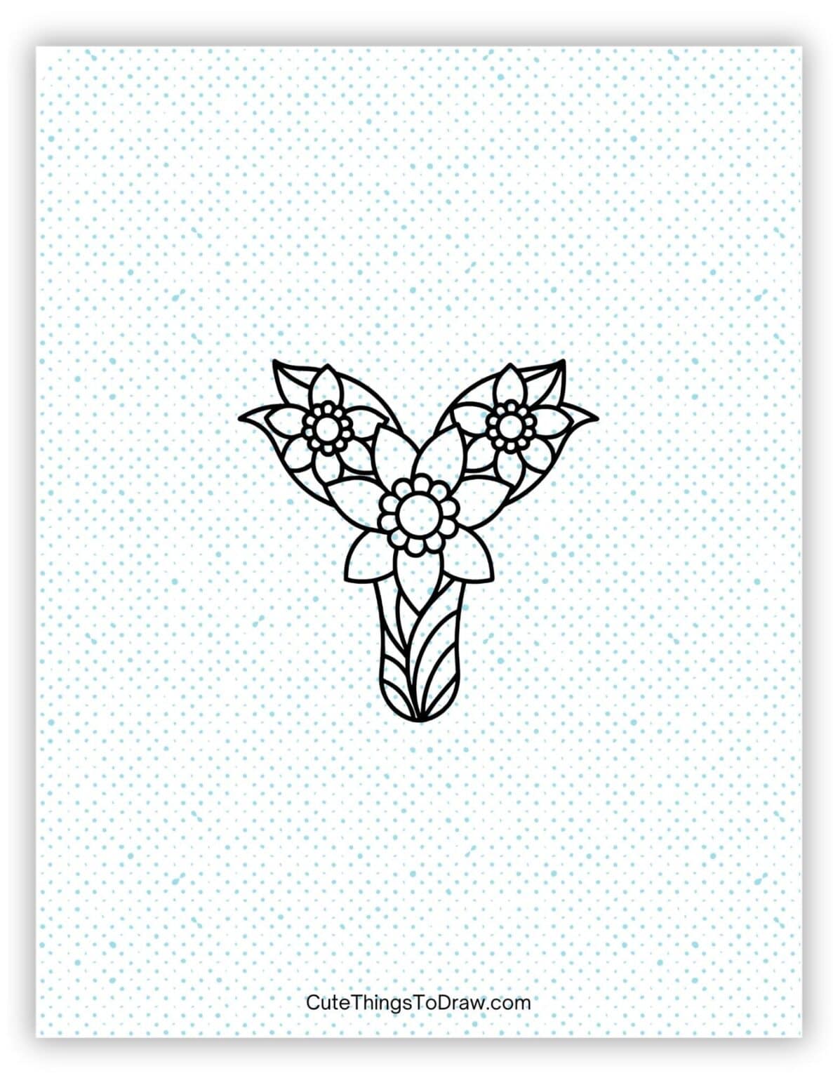 29 Cute Flower Drawing Ideas Cute Things To Draw