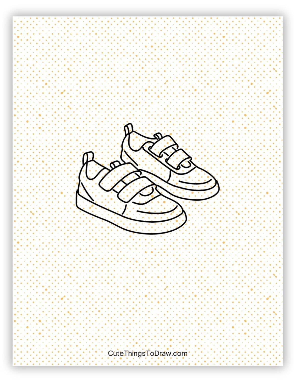 37 Cute Shoe Drawing Ideas - Cute Things to Draw