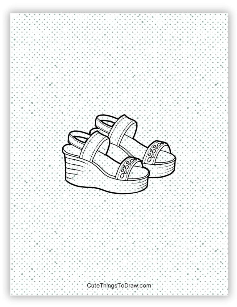 37 Cute Shoe Drawing Ideas Cute Things To Draw