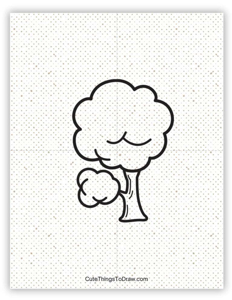 39 Cute Tree Drawing Ideas - Cute Things to Draw