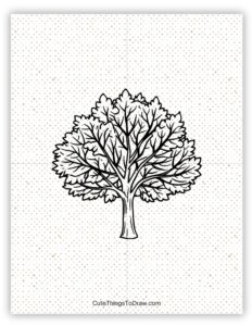 39 Cute Tree Drawing Ideas - Cute Things to Draw