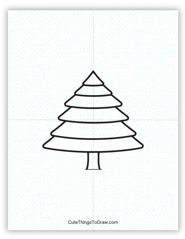 39 Cute Tree Drawing Ideas - Cute Things to Draw