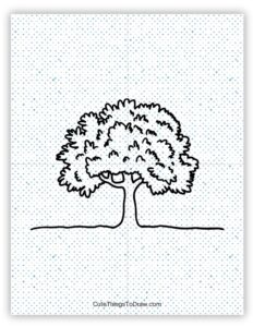 39 Cute Tree Drawing Ideas - Cute Things to Draw