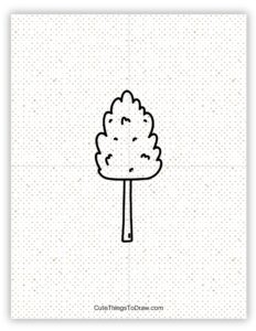 39 Cute Tree Drawing Ideas - Cute Things to Draw