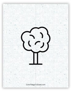 39 Cute Tree Drawing Ideas - Cute Things to Draw