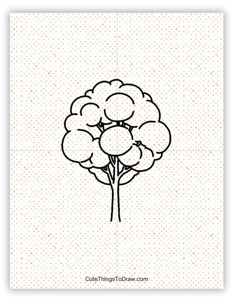 39 Cute Tree Drawing Ideas - Cute Things to Draw