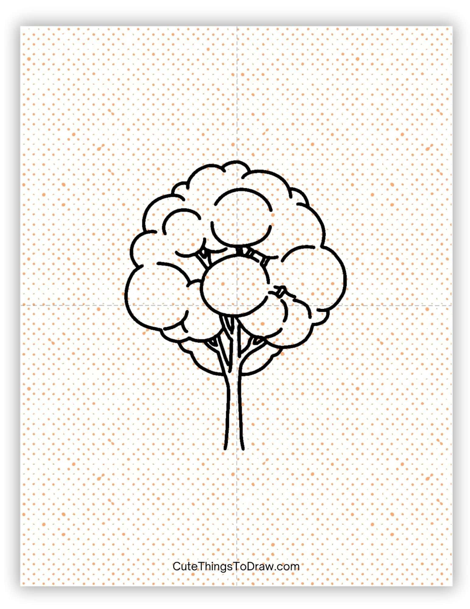 39 Cute Tree Drawing Ideas - Cute Things to Draw