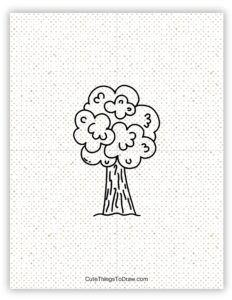 39 Cute Tree Drawing Ideas - Cute Things to Draw