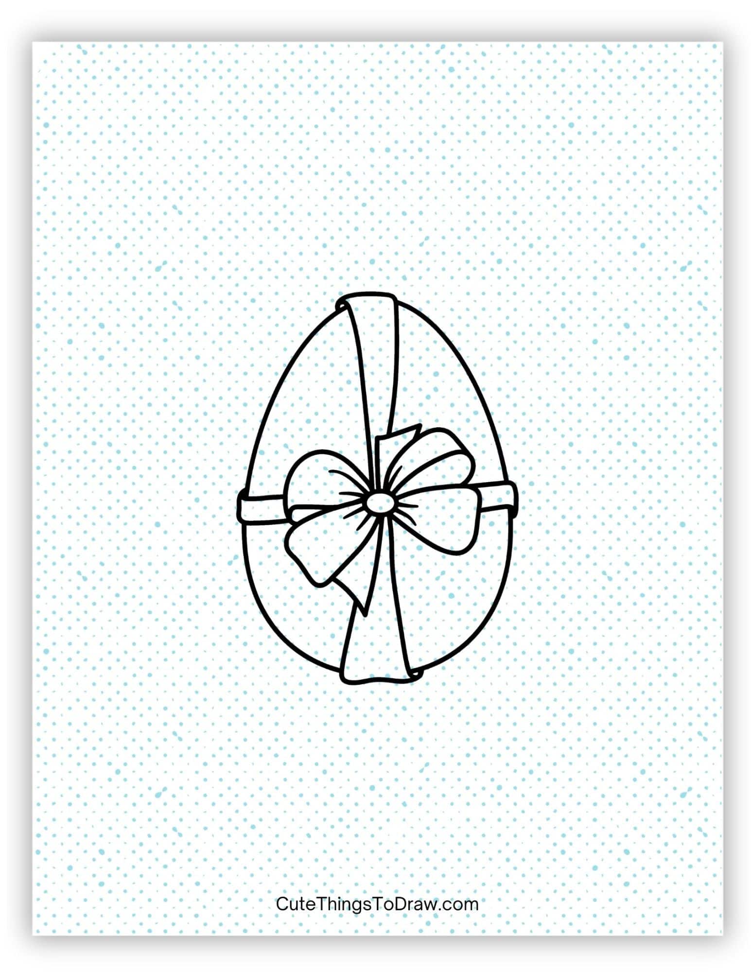 27 Cute Easter Egg Drawing Ideas - Cute Things to Draw