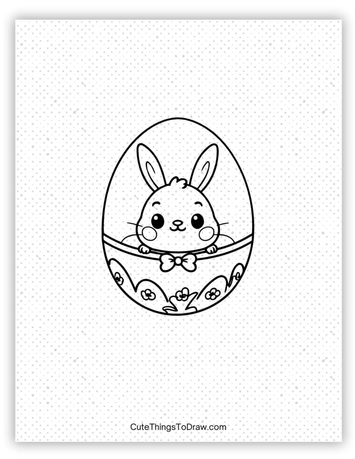 27 Cute Easter Egg Drawing Ideas - Cute Things to Draw