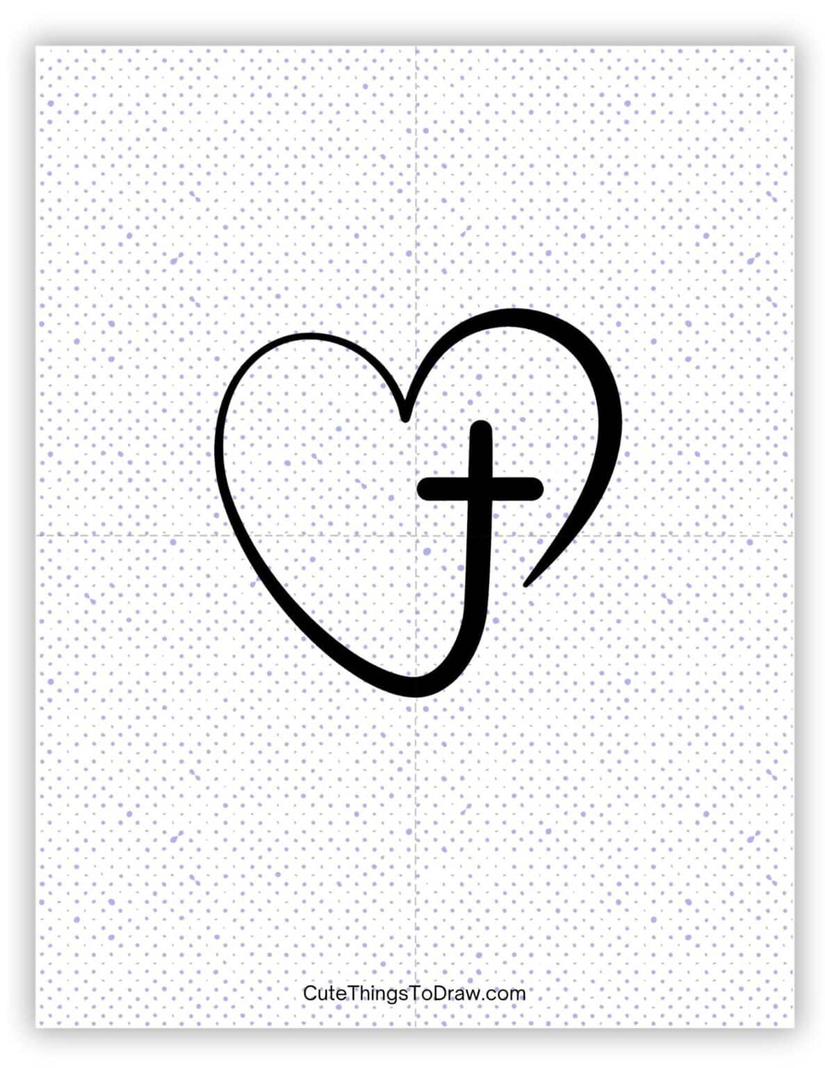 Easter Cross Drawing Ideas - Cute Things to Draw
