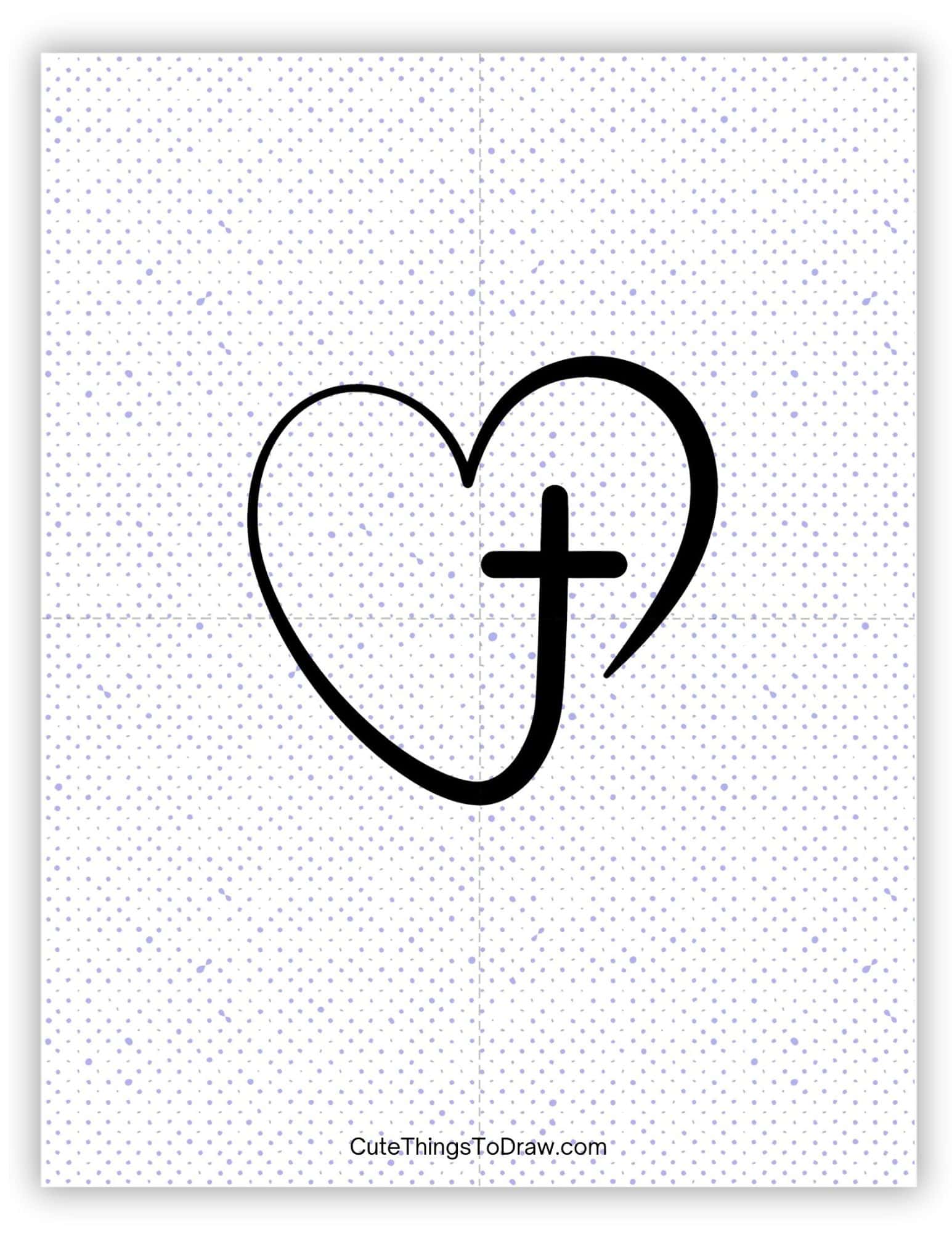 Easter Cross Drawing Ideas - Cute Things to Draw