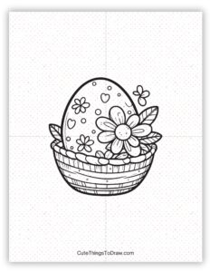Cute Easter Drawing Ideas - Cute Things to Draw