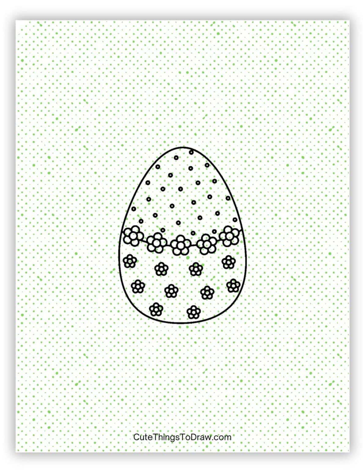27 Cute Easter Egg Drawing Ideas - Cute Things to Draw