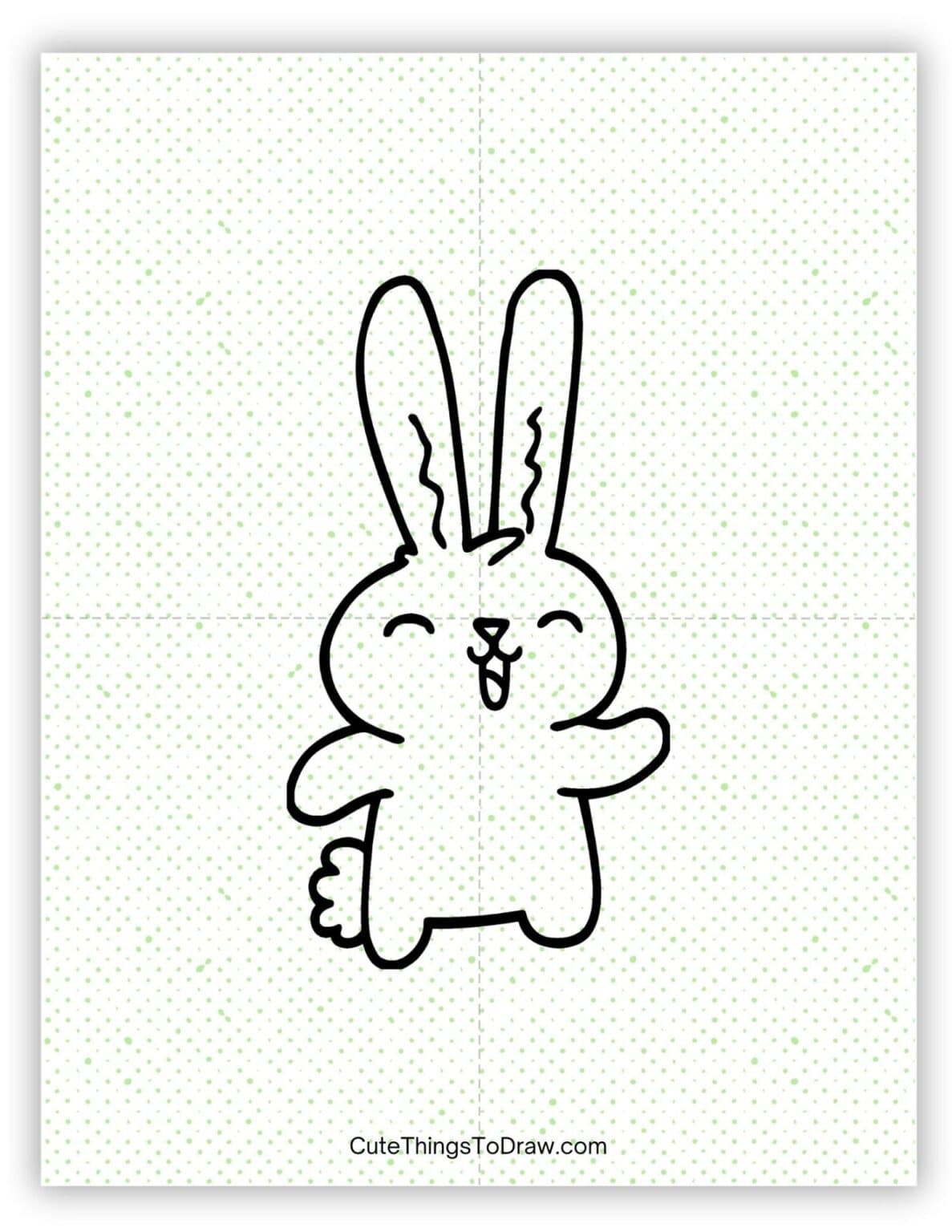 25 Cute Easter Bunny Drawing Ideas - Cute Things to Draw