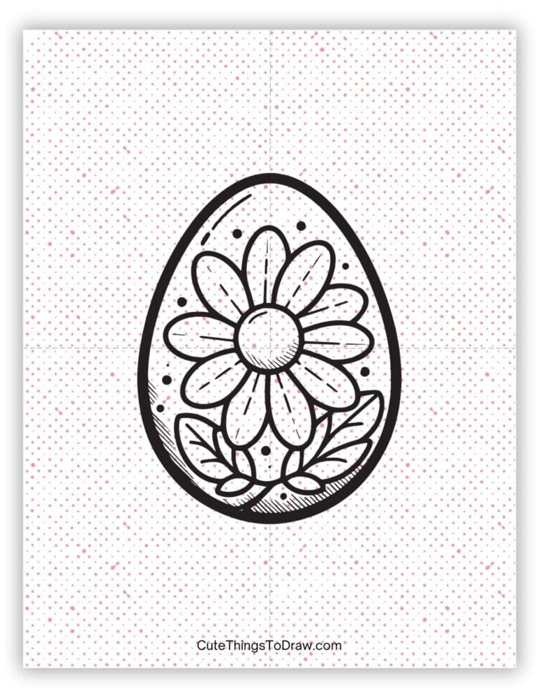 Cute Easter Drawing Ideas - Cute Things to Draw