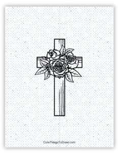 Easter Cross Drawing Ideas - Cute Things to Draw