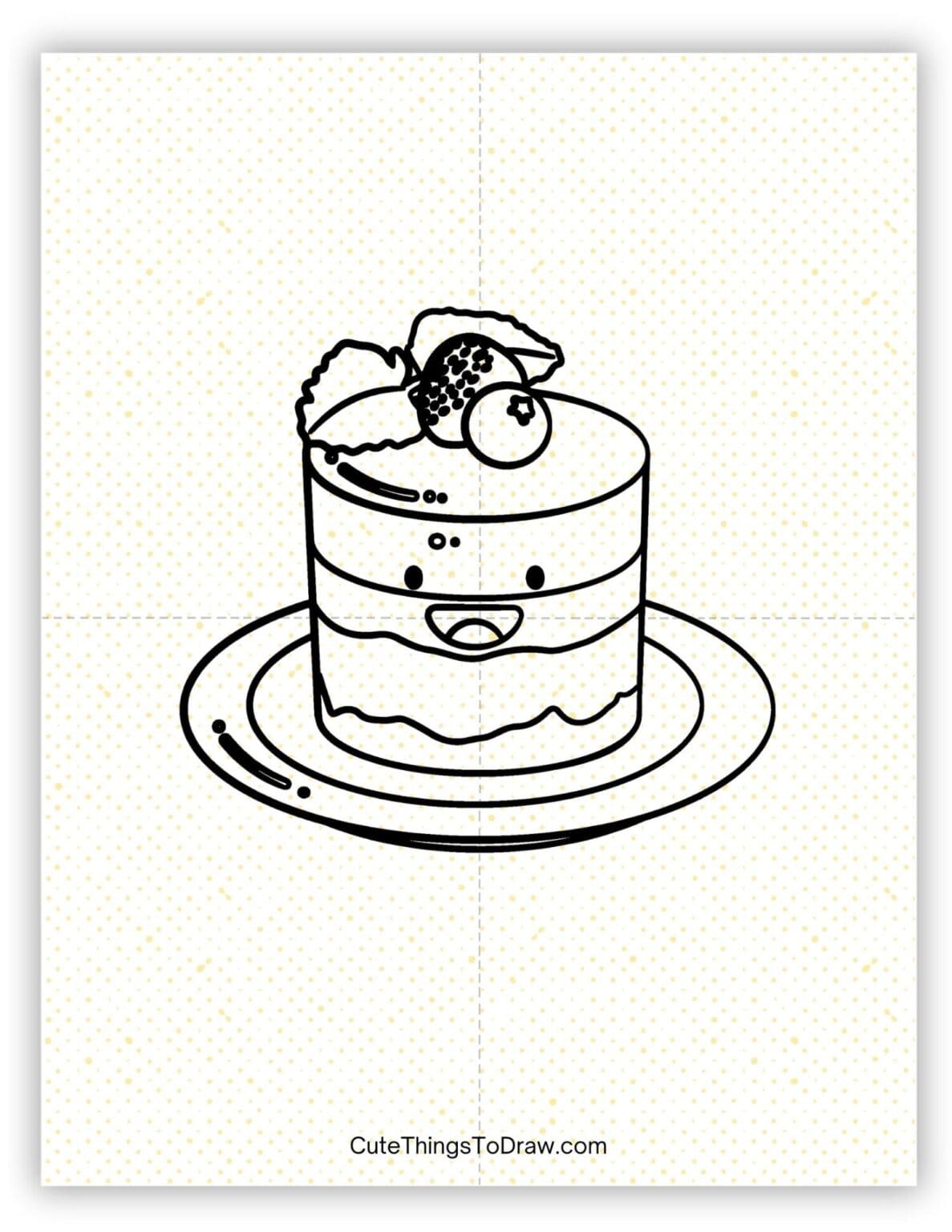 31 Cute Cake Drawing Ideas - Cute Things to Draw