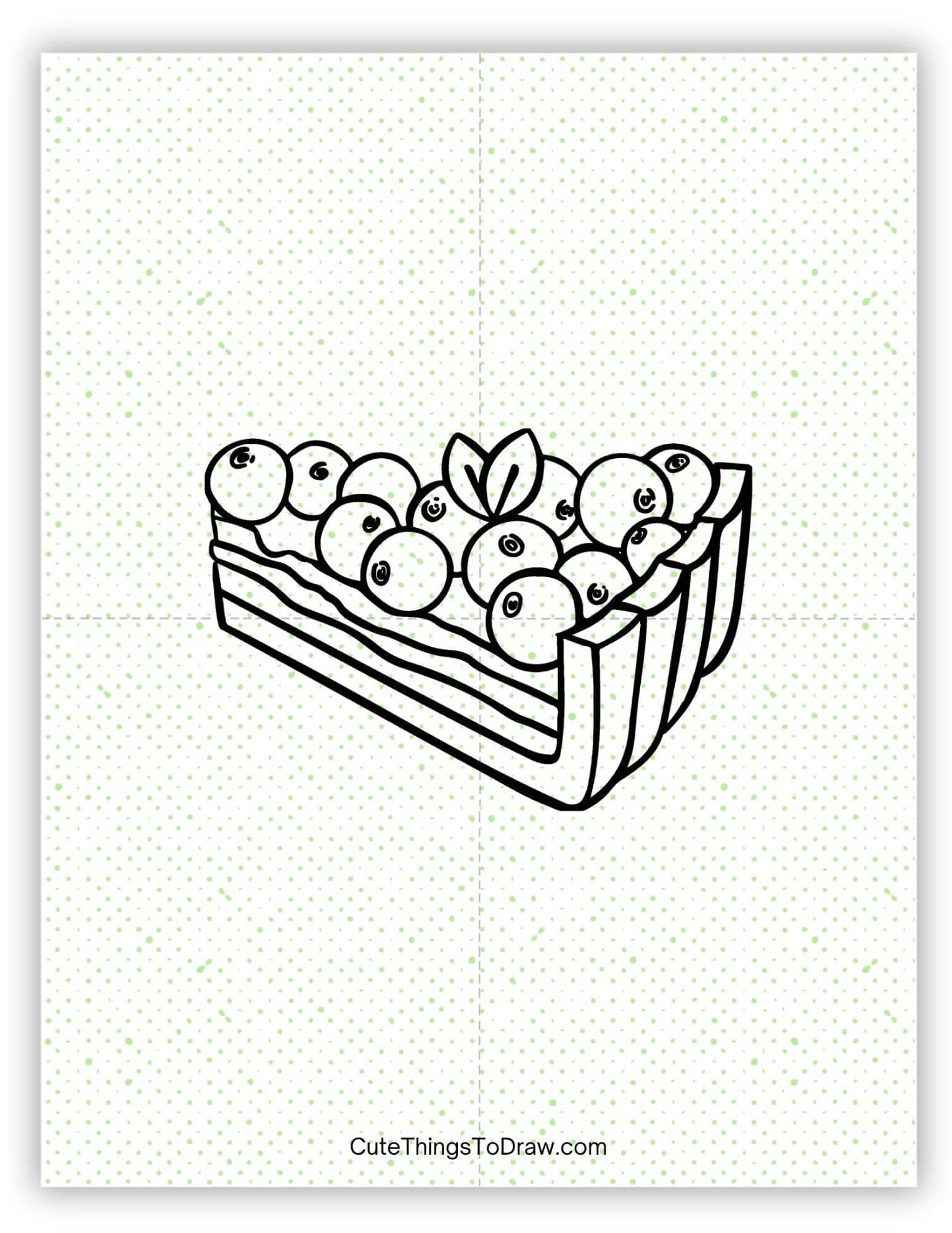 31 Cute Cake Drawing Ideas - Cute Things to Draw