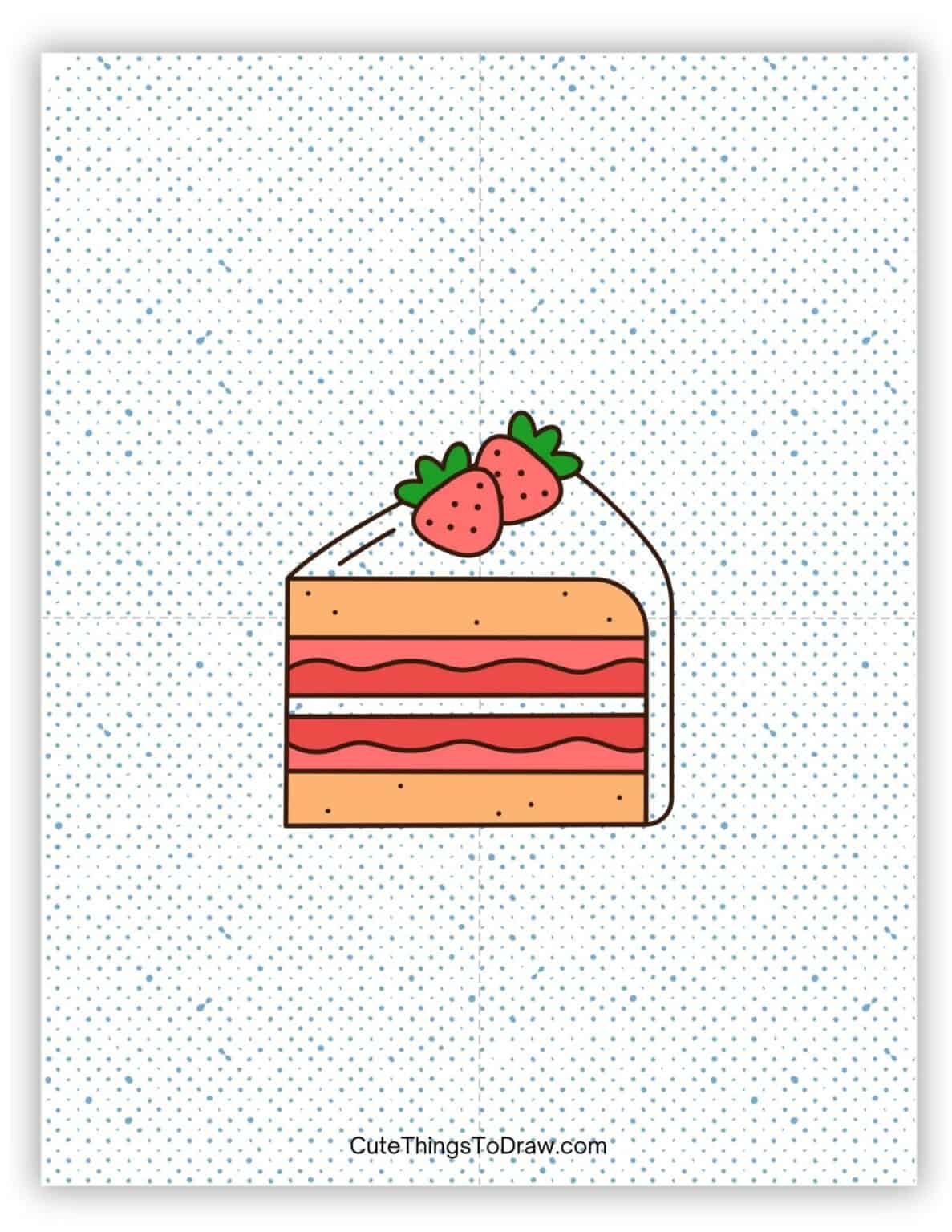 31 Cute Cake Drawing Ideas - Cute Things to Draw