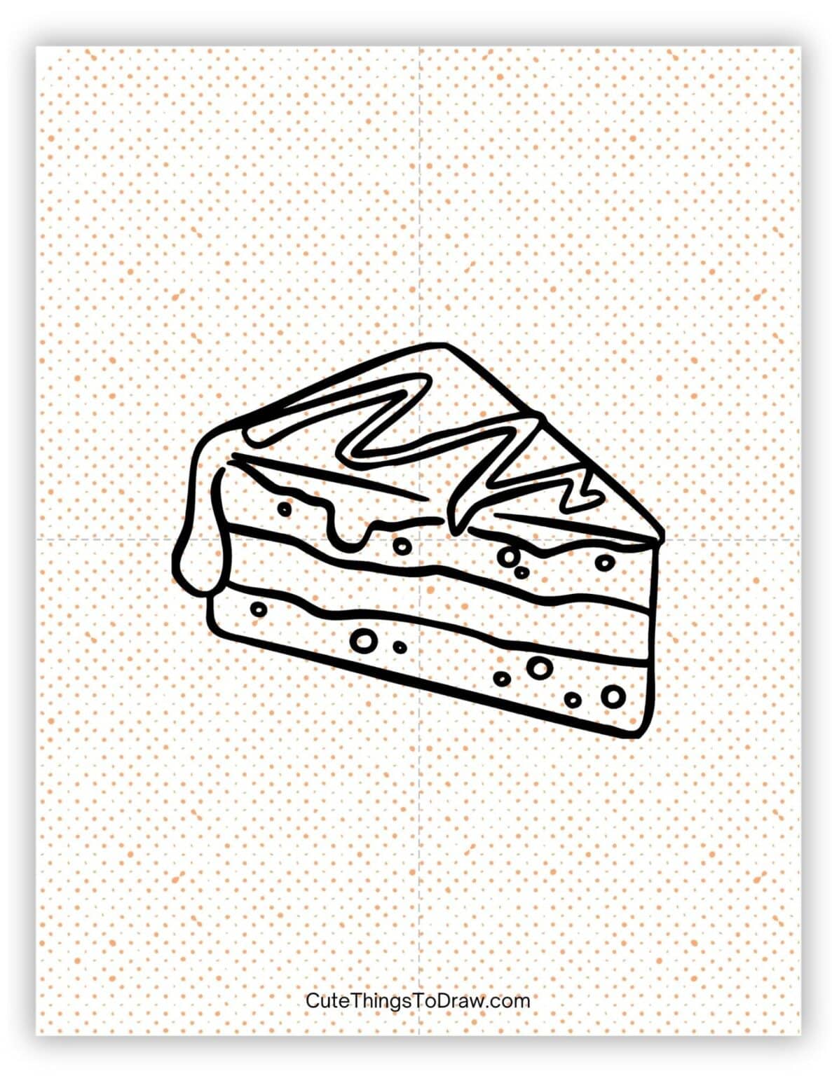 31 Cute Cake Drawing Ideas - Cute Things to Draw