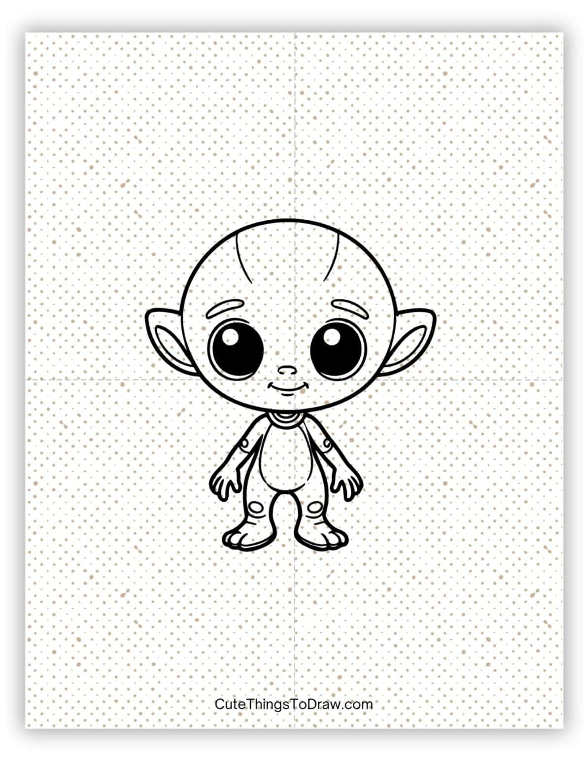 34 Cute Alien Drawing Ideas - Cute Things to Draw