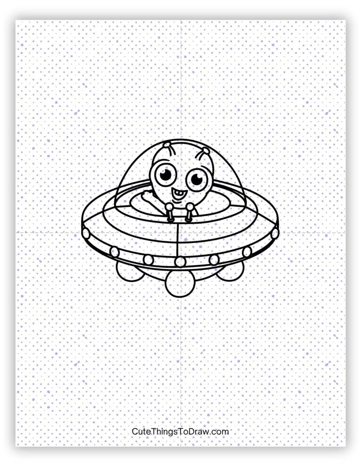 34 Cute Alien Drawing Ideas - Cute Things to Draw