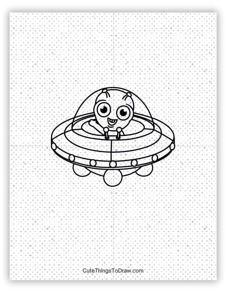 34 Cute Alien Drawing Ideas - Cute Things to Draw