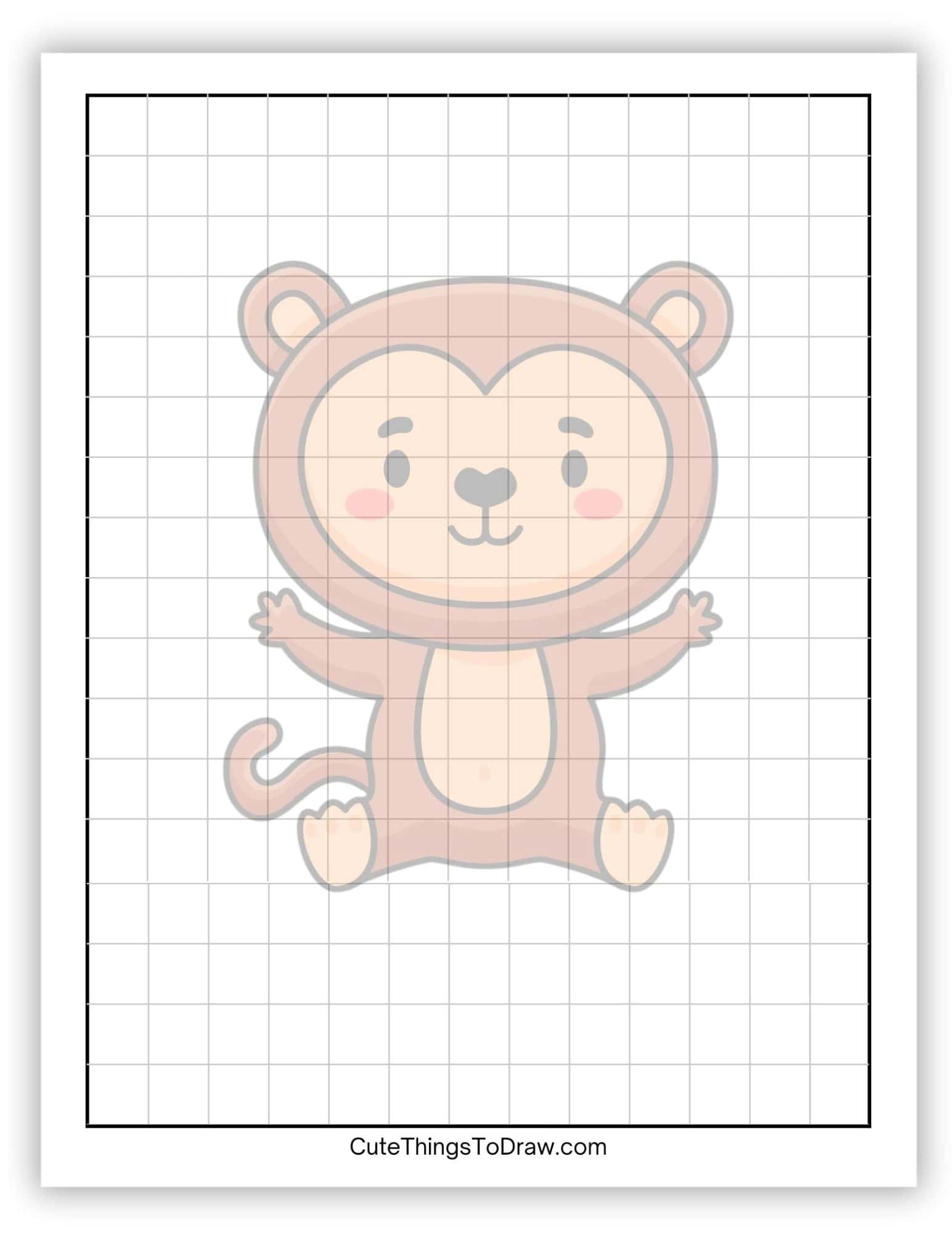 Finish Drawing the Bear (Includes Free Printable) - Cute Things to Draw
