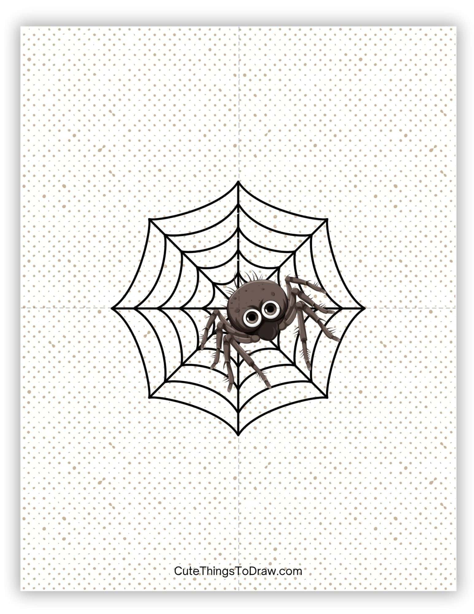 27 Cute Spider Drawing Ideas - Cute Things to Draw