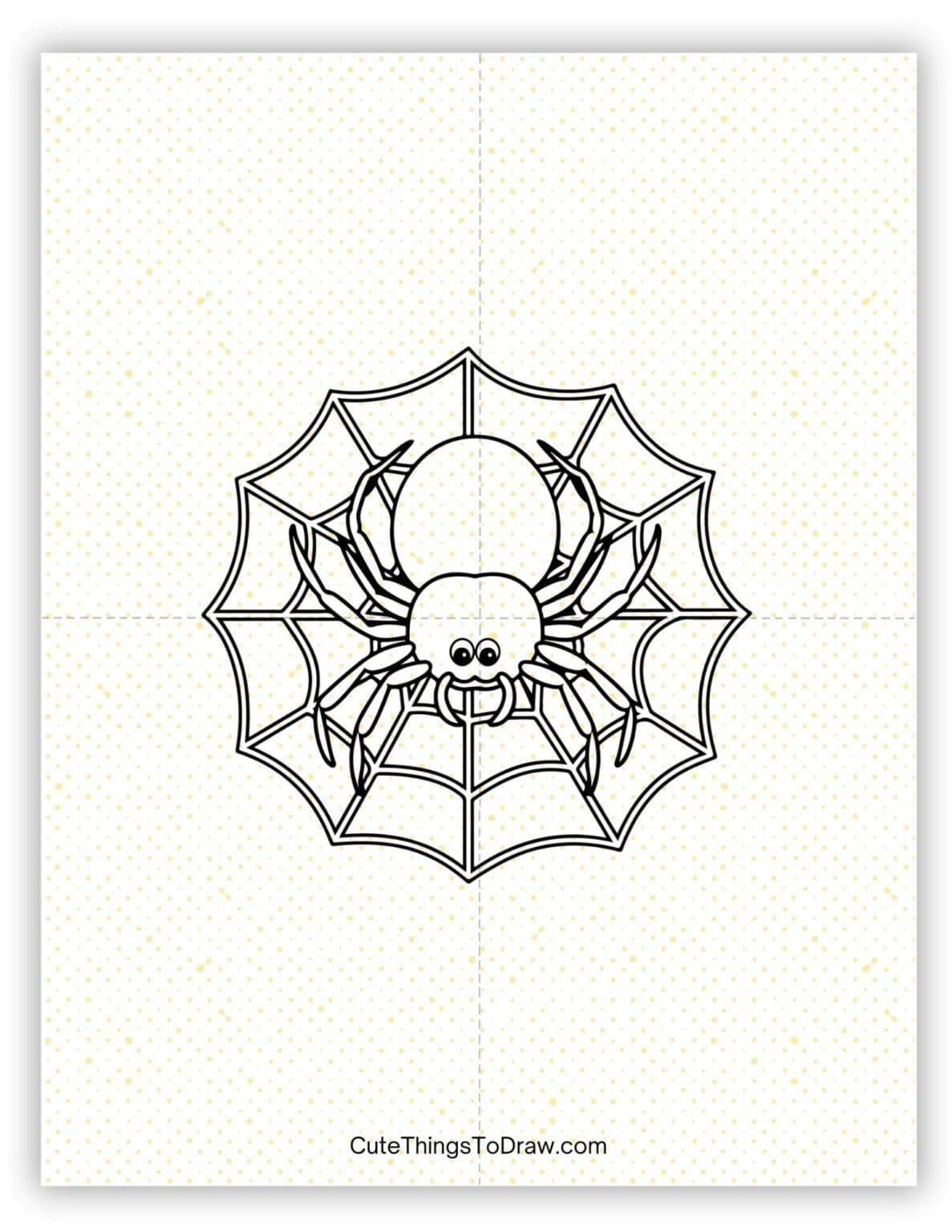 27 Cute Spider Drawing Ideas - Cute Things to Draw