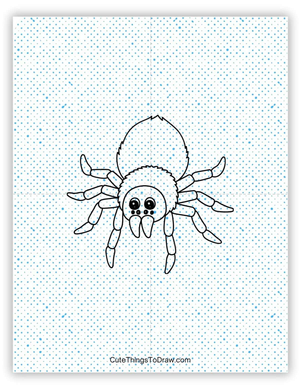 27 Cute Spider Drawing Ideas - Cute Things to Draw