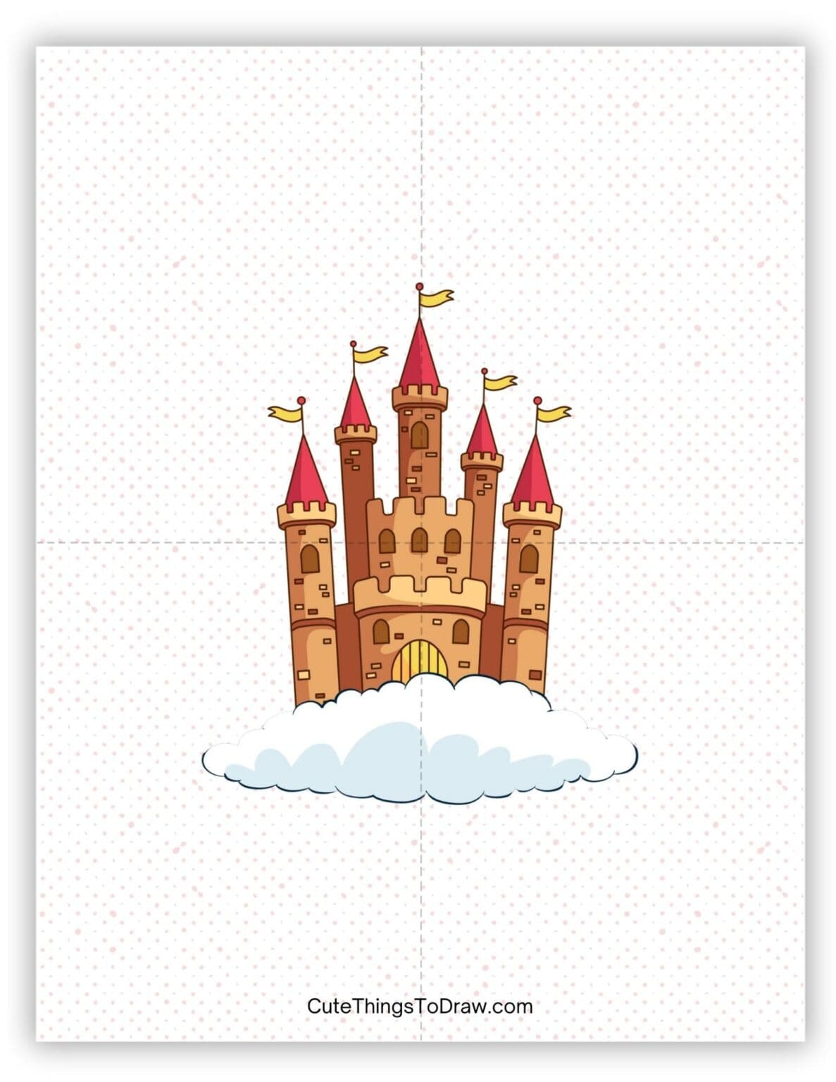 Cute Castle Drawing Ideas - Cute Things to Draw