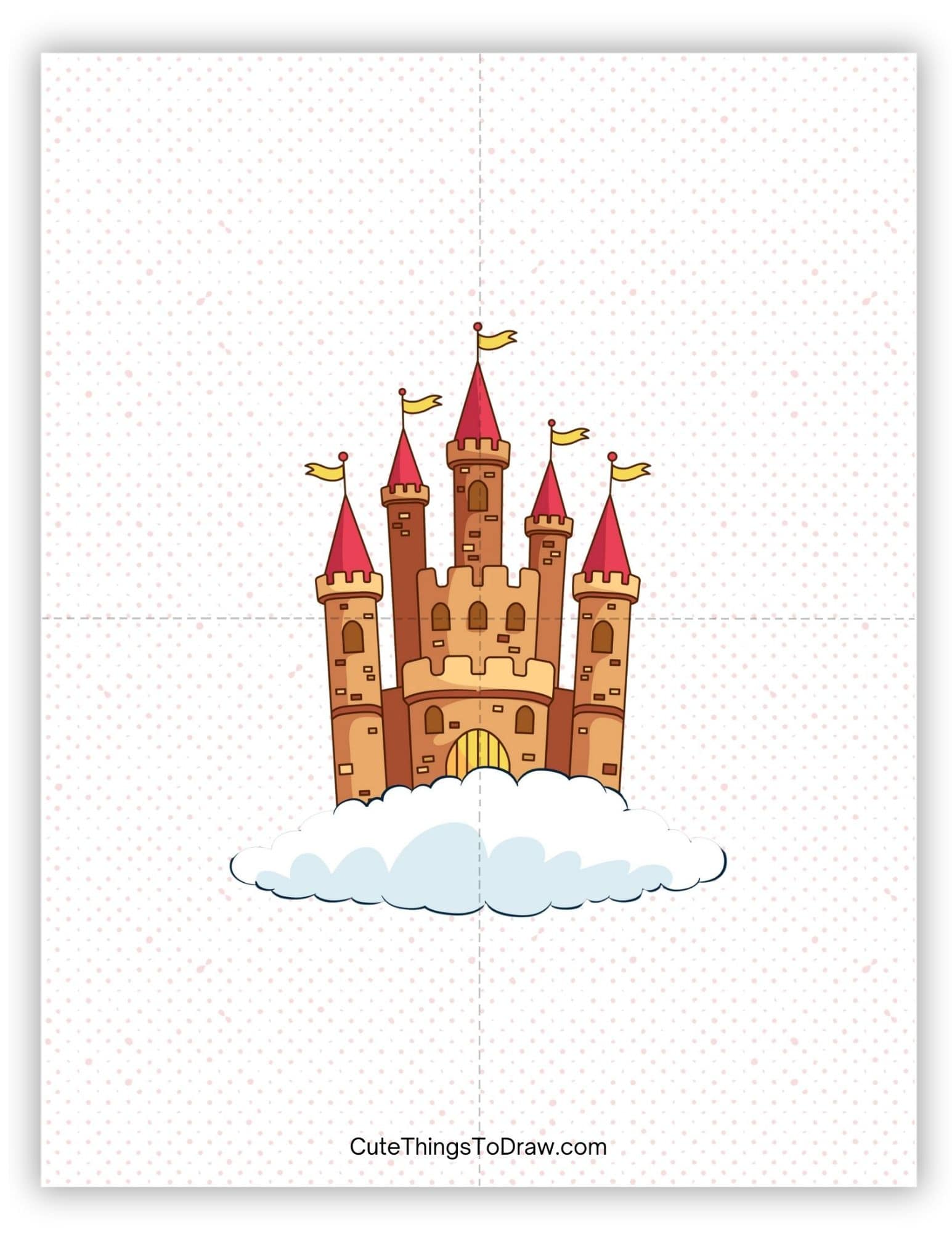 Cute Castle Drawing Ideas - Cute Things to Draw