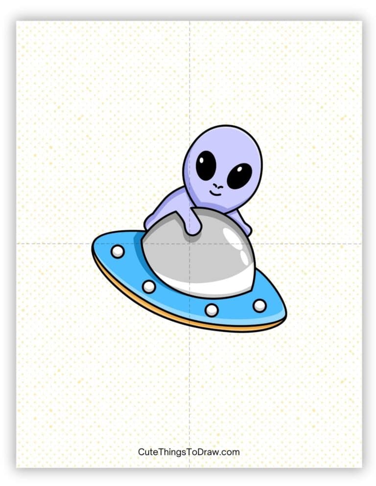 34 Cute Alien Drawing Ideas - Cute Things to Draw