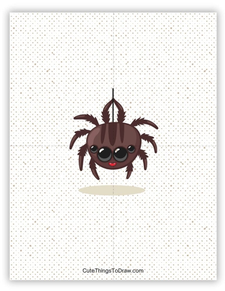 27 Cute Spider Drawing Ideas - Cute Things to Draw