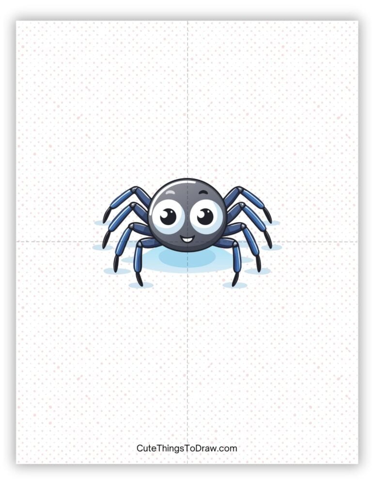 27 Cute Spider Drawing Ideas - Cute Things to Draw