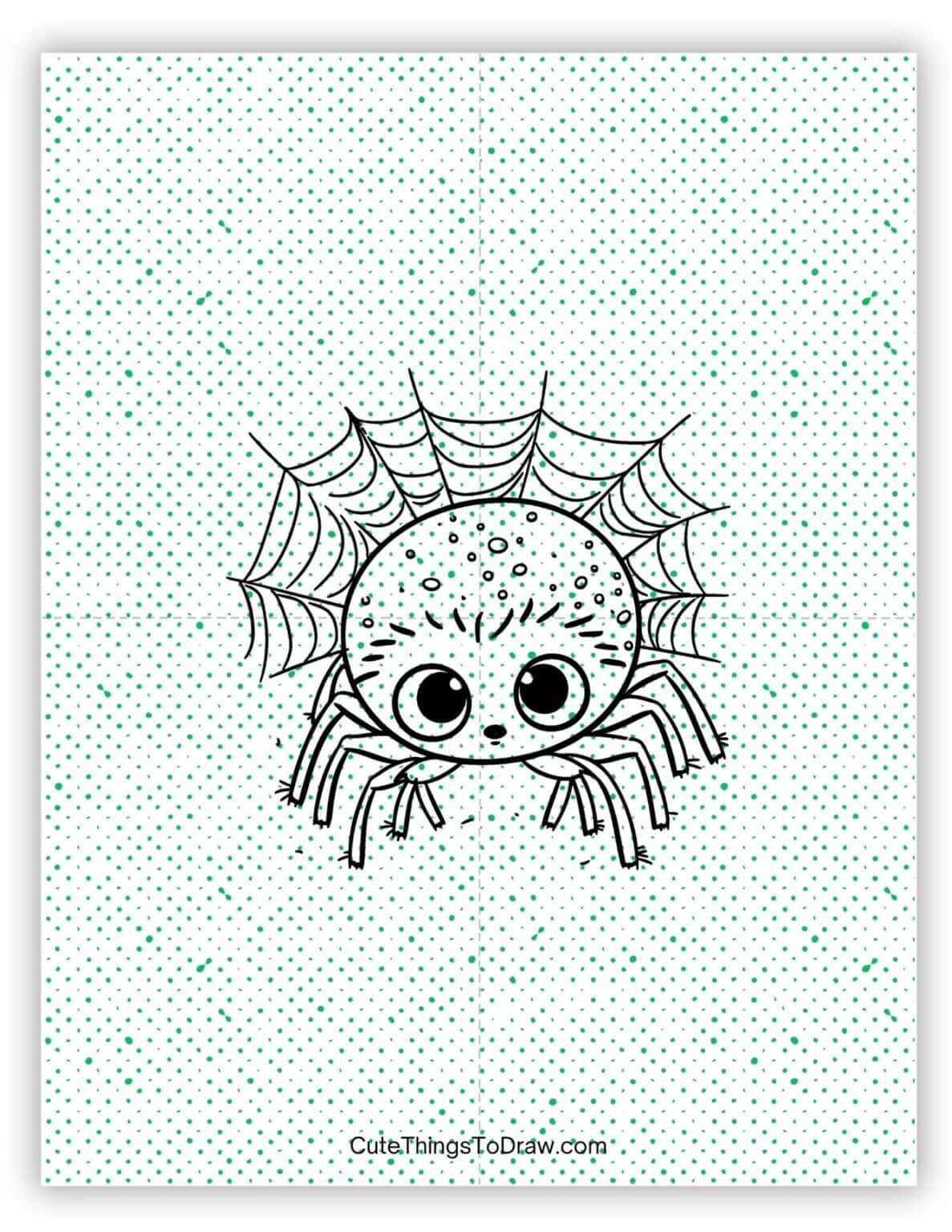 27 Cute Spider Drawing Ideas - Cute Things to Draw