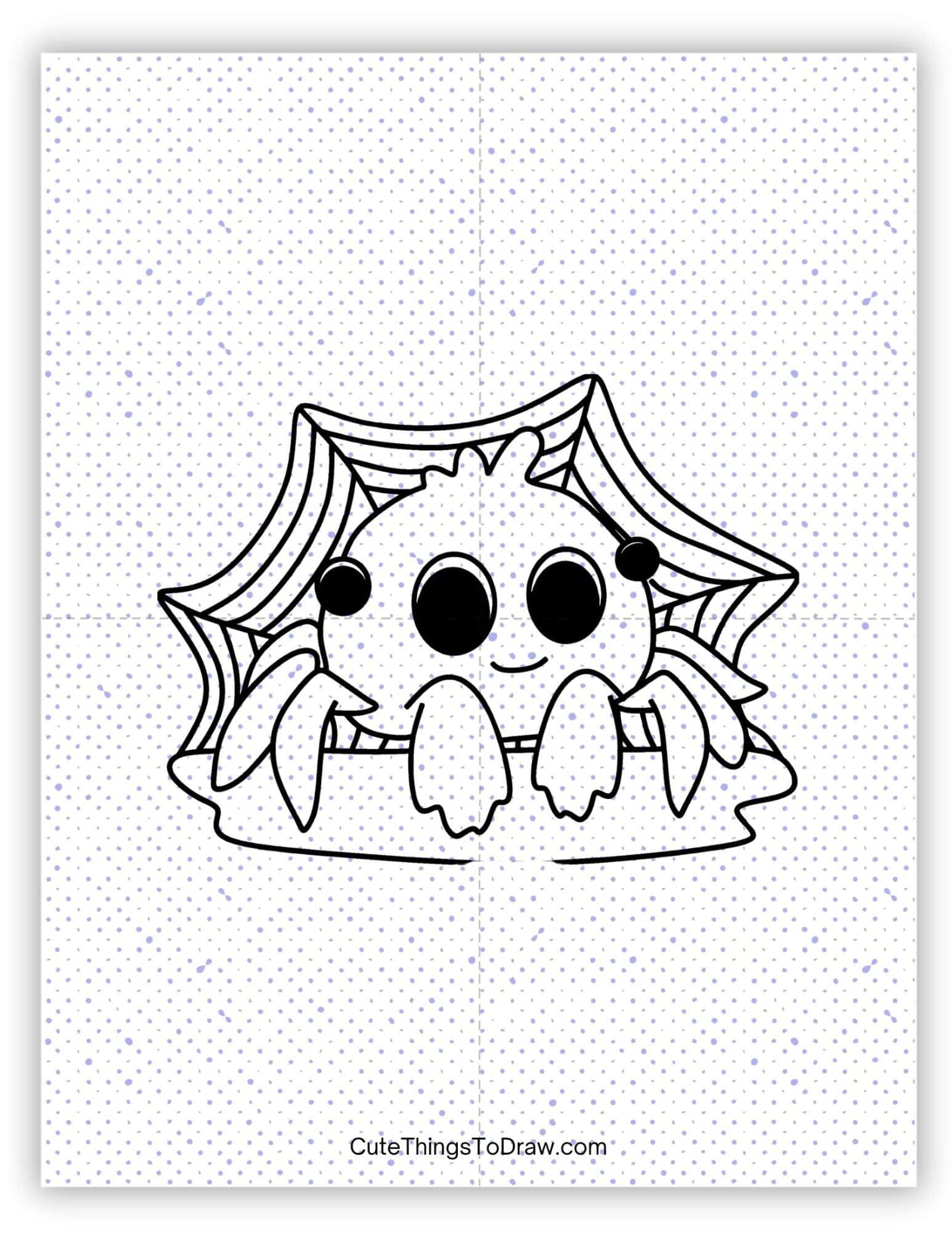 27 Cute Spider Drawing Ideas - Cute Things to Draw