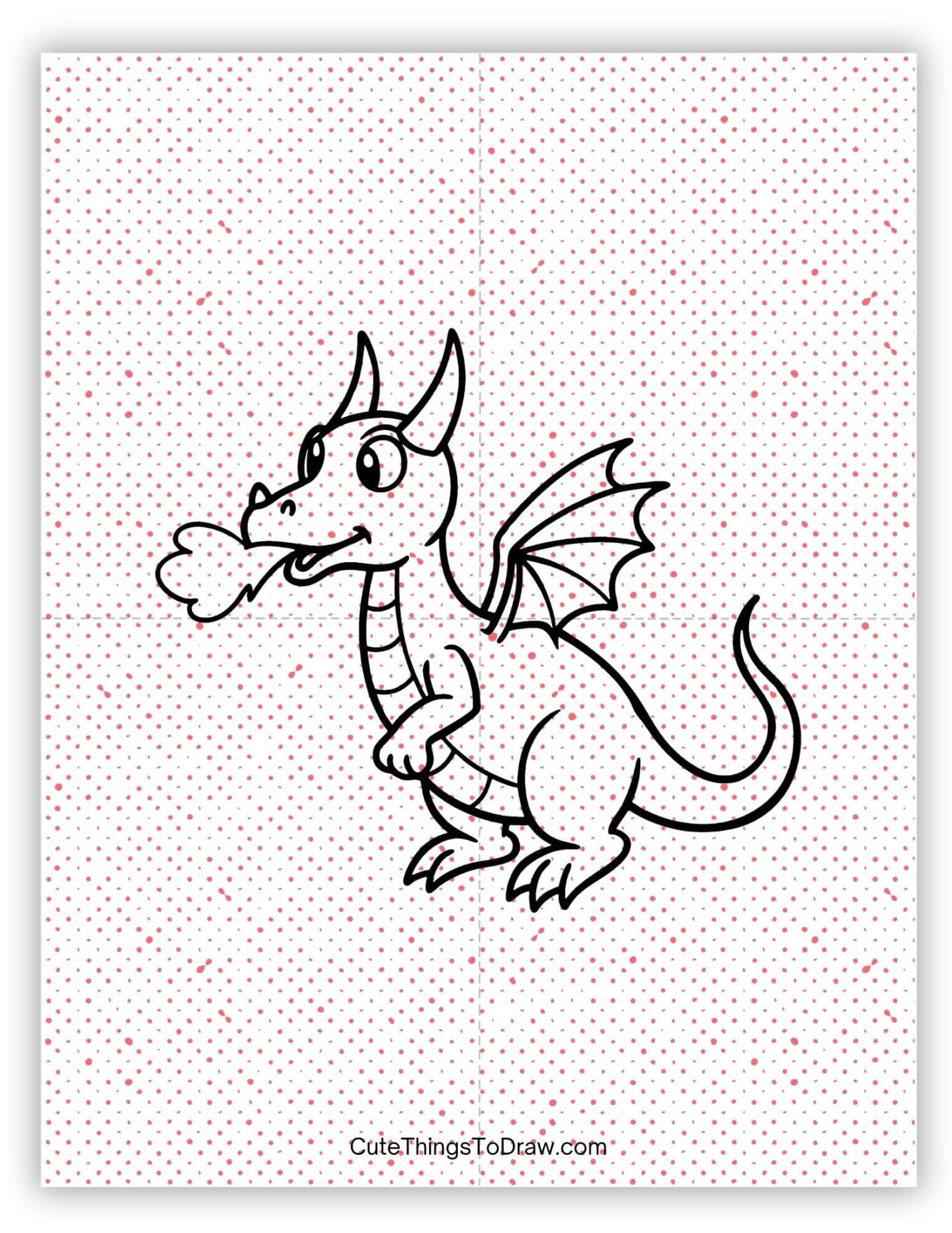 37 Cute Dragon Drawing Ideas - Cute Things to Draw