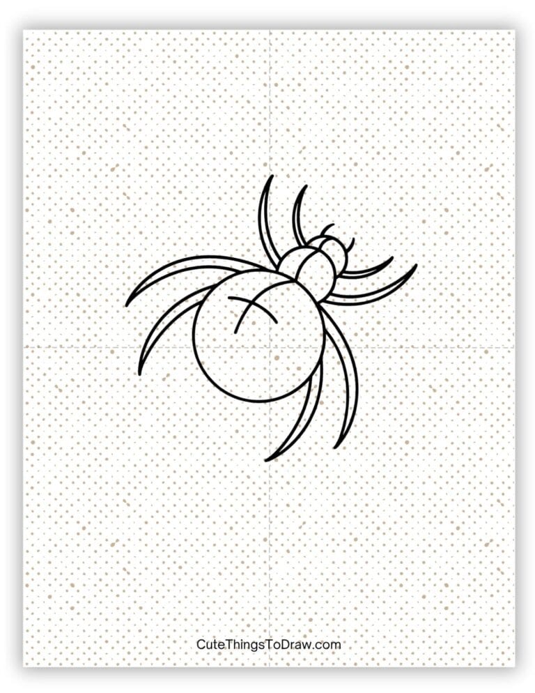 27 Cute Spider Drawing Ideas - Cute Things to Draw
