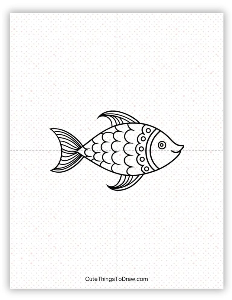 37 Cute Sea Creature Drawing Ideas - Cute Things to Draw