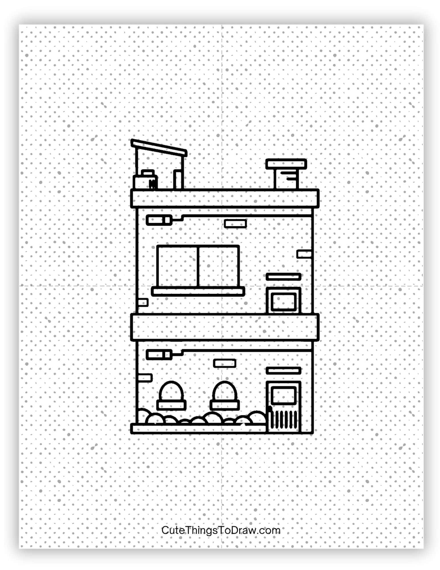 49 Cute House Drawing Ideas - Cute Things to Draw