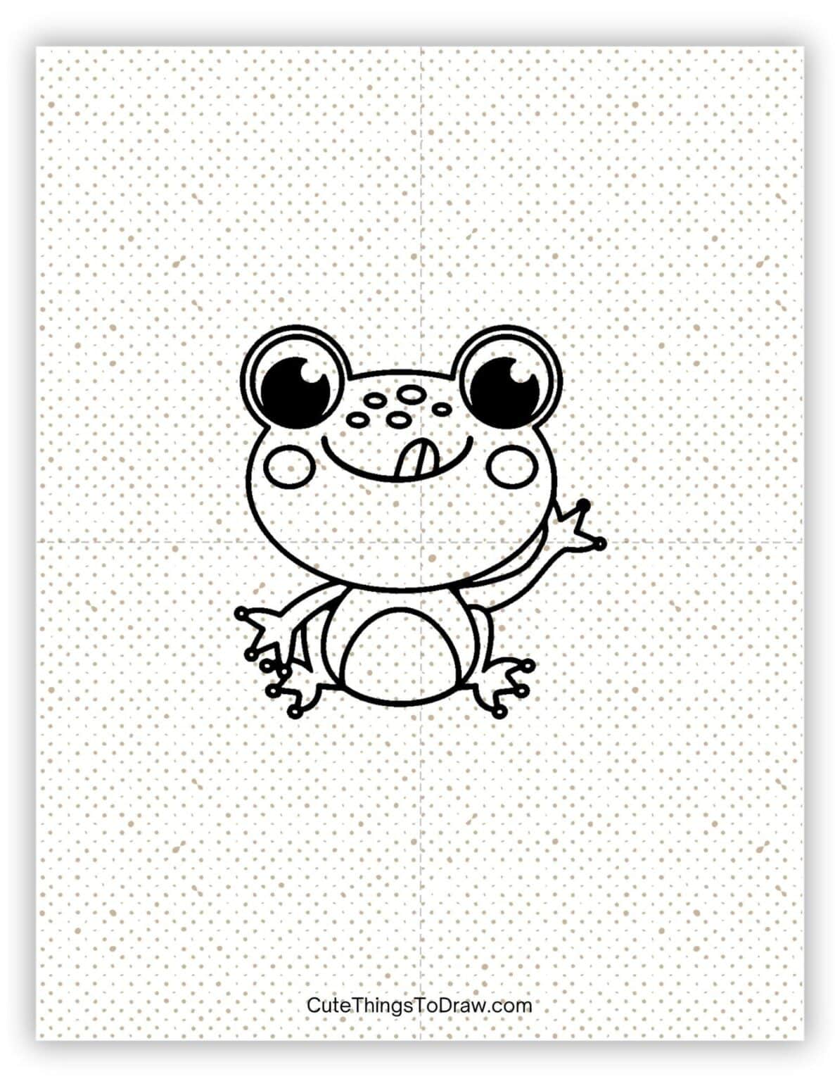21 Cute Frog Drawing Ideas - Cute Things to Draw