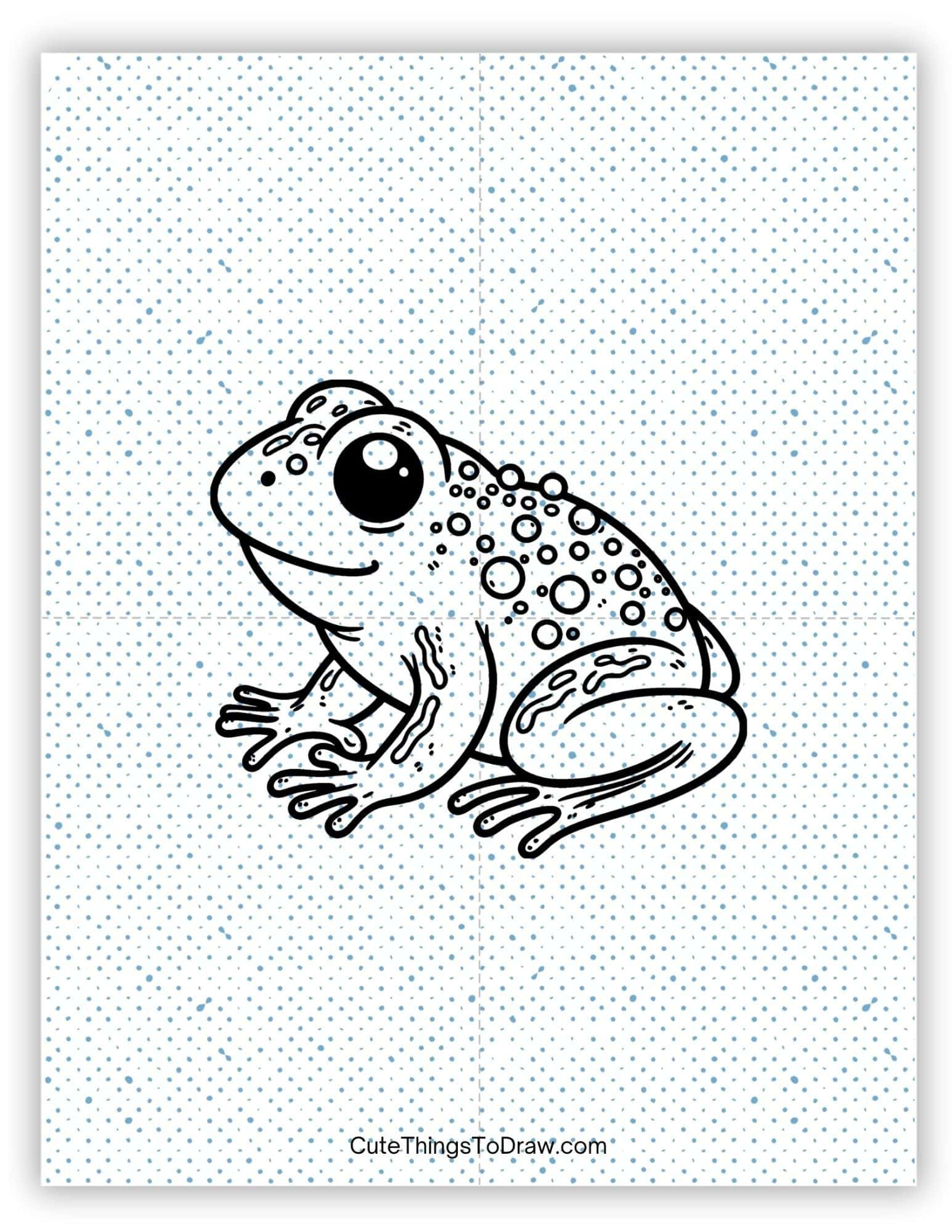 21 Cute Frog Drawing Ideas - Cute Things to Draw