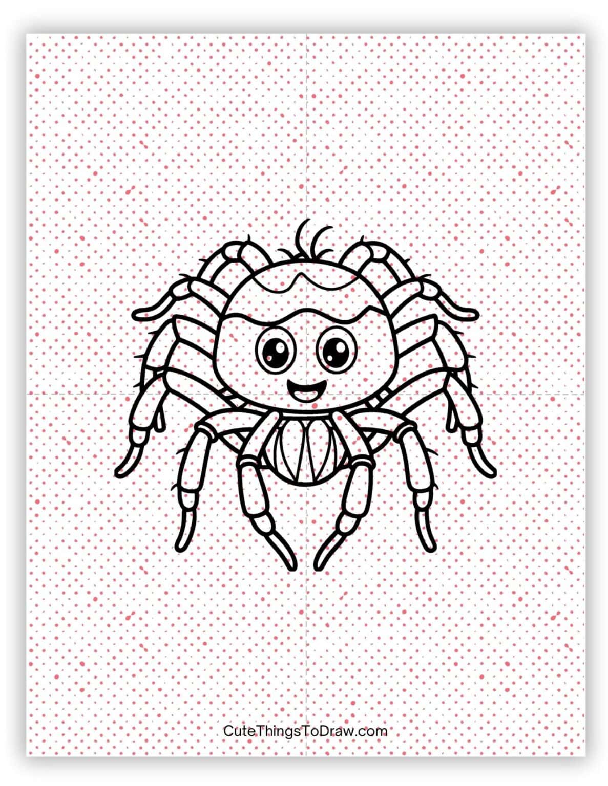 27 Cute Spider Drawing Ideas - Cute Things to Draw