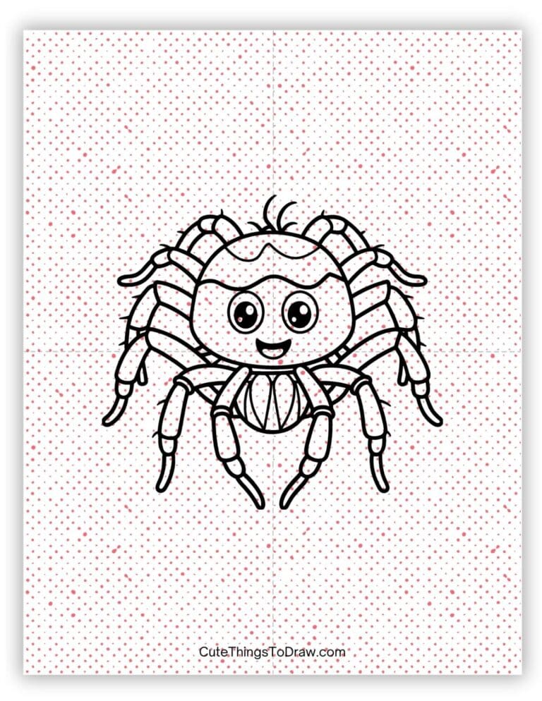27 Cute Spider Drawing Ideas Cute Things To Draw