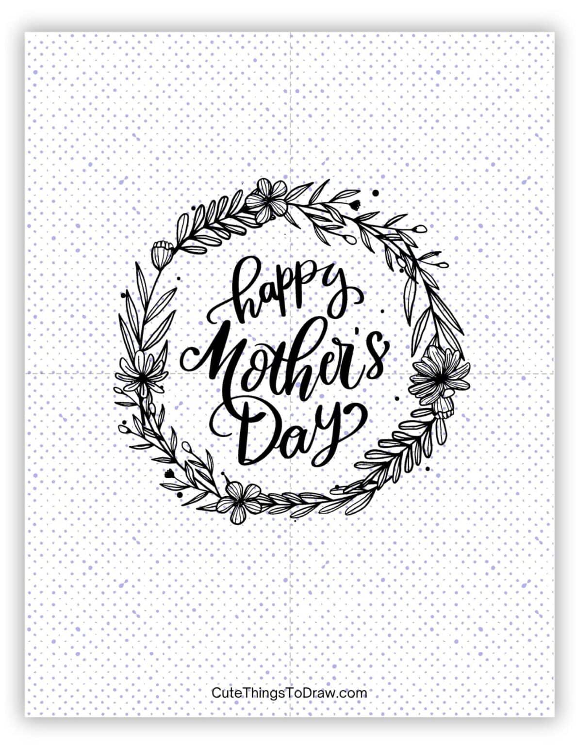 33 Cute Mother's Day Drawing Ideas - Cute Things to Draw